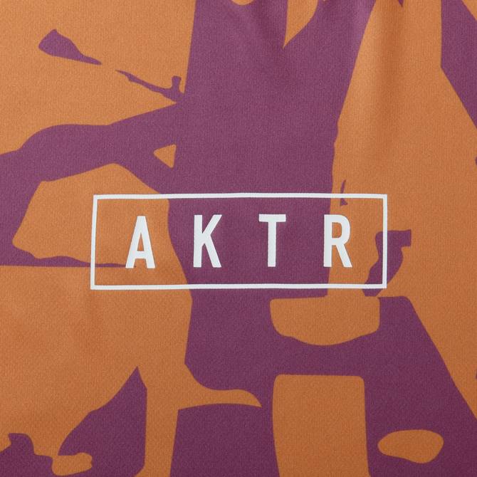 CUT-UP CAMO AKTR LOGO SPORTS TEE OR – AKTR OFFICIAL