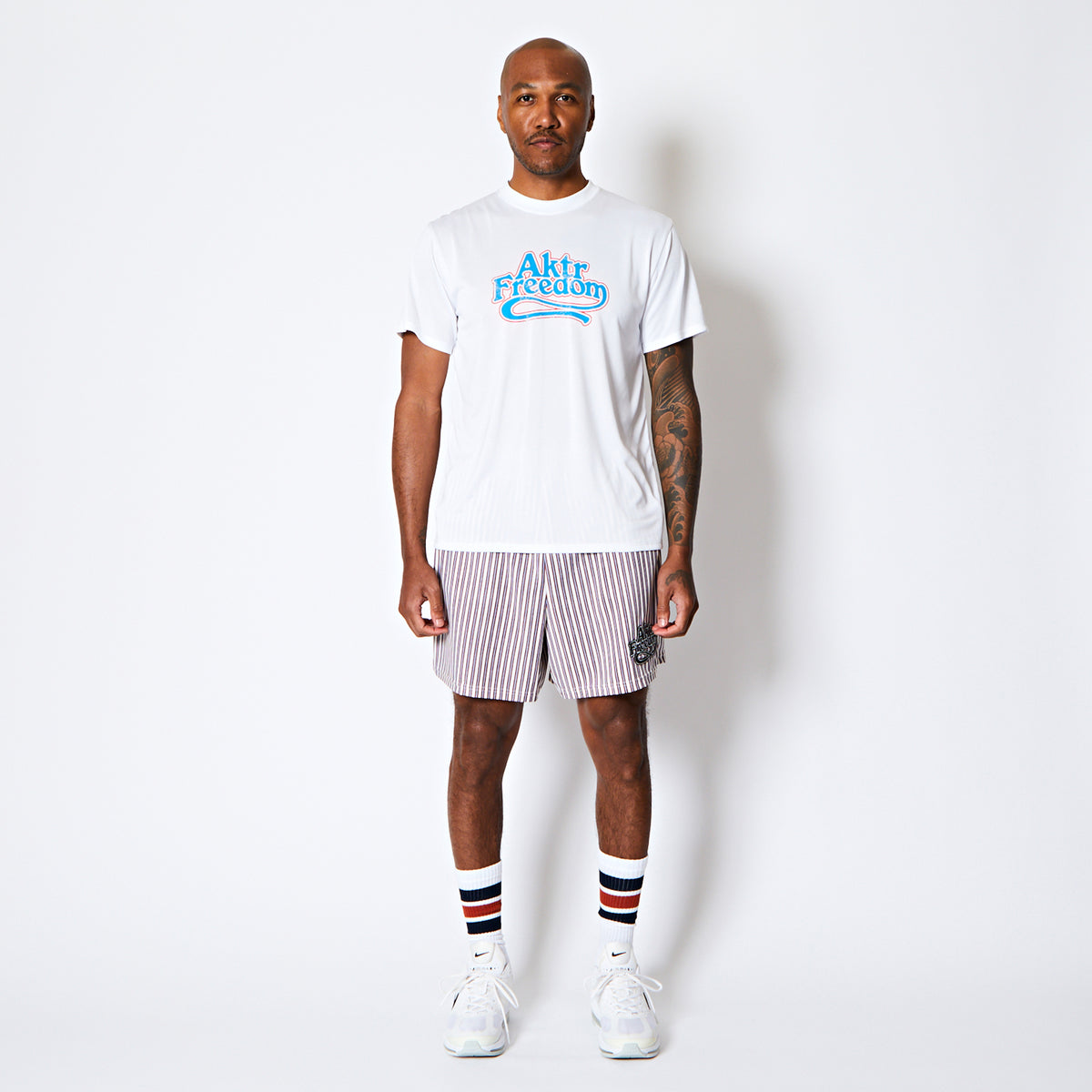 FREEDOM LOGO SPORTS TEE WH – AKTR OFFICIAL
