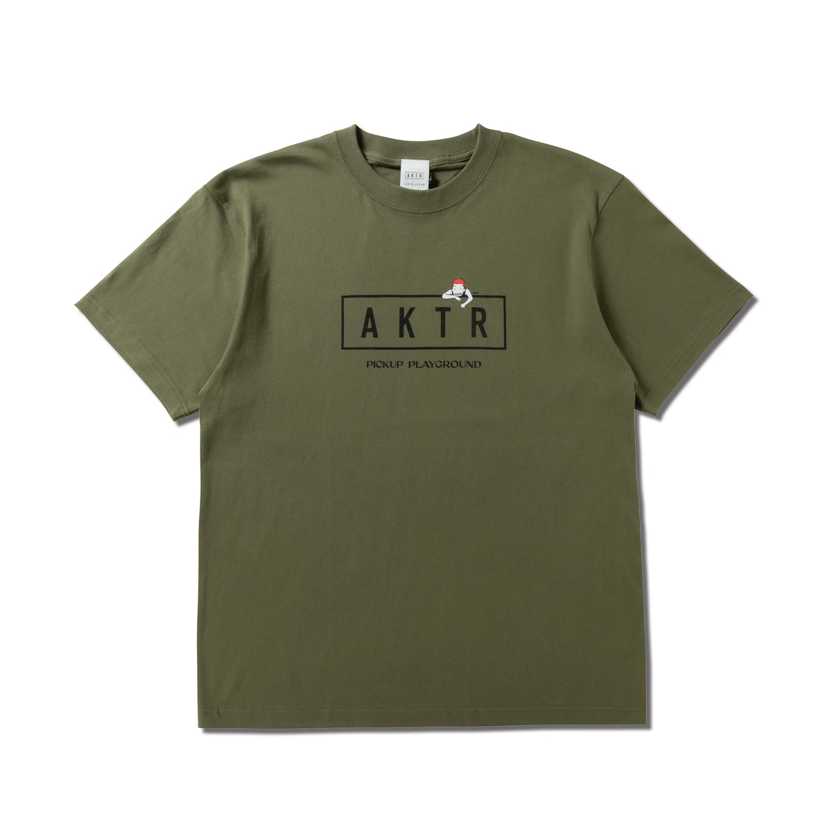 AKTR PUP LOGO S/S COTTON TEE OL – AKTR OFFICIAL