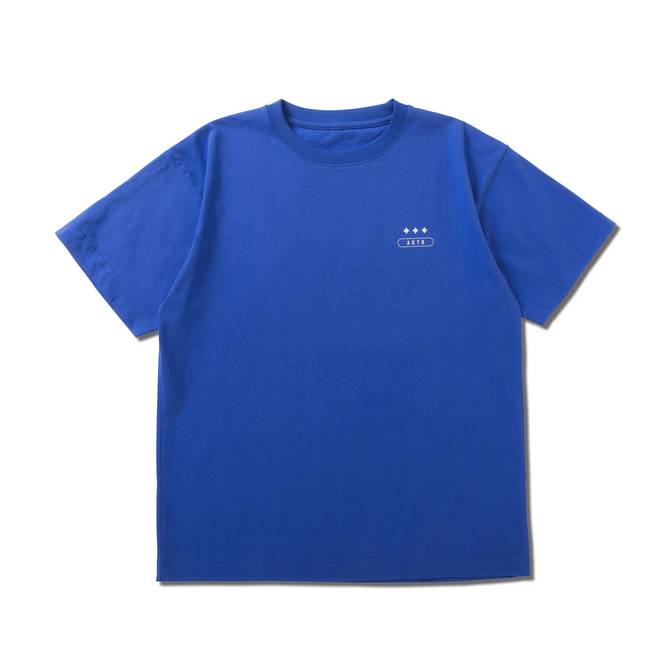 FEEL FREE S/S COTTON TEE BL – AKTR OFFICIAL