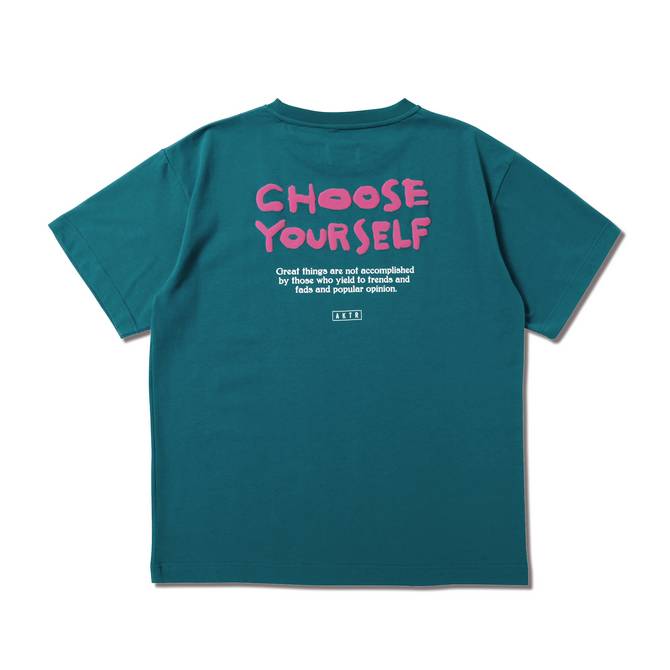 CHOOSE YOURSELF COTTON TEE BL – AKTR OFFICIAL