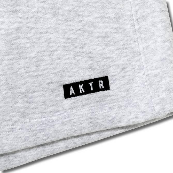 AKTR LOGO SWEAT SHORTS LGY – AKTR OFFICIAL