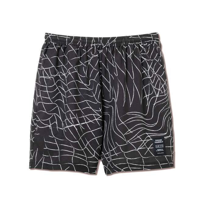 B.B.WEB 5.5-INCH SHRT WIDE PANTS BK – AKTR OFFICIAL