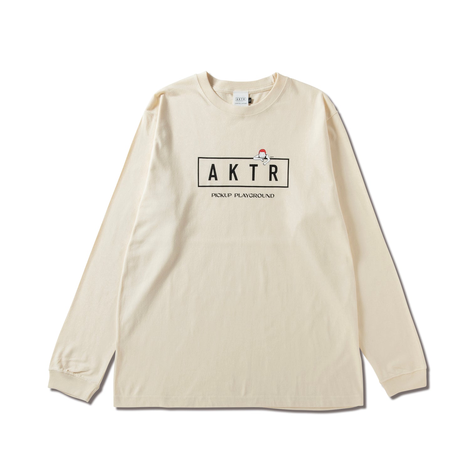 AKTR PUP LOGO L/S COTTON TEE NT – AKTR OFFICIAL