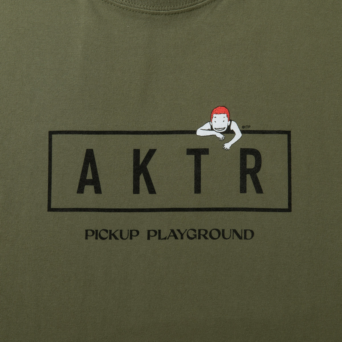 AKTR PUP LOGO S/S COTTON TEE OL – AKTR OFFICIAL